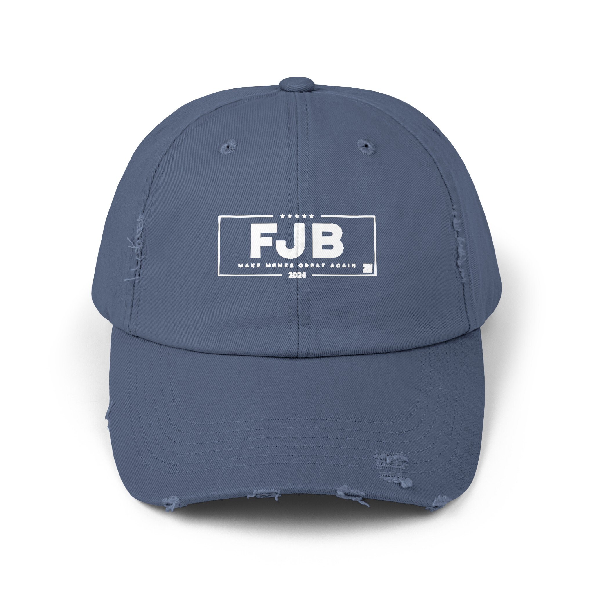 FJB 2024 Make Memes Great Again! Distressed Cap - Etsy