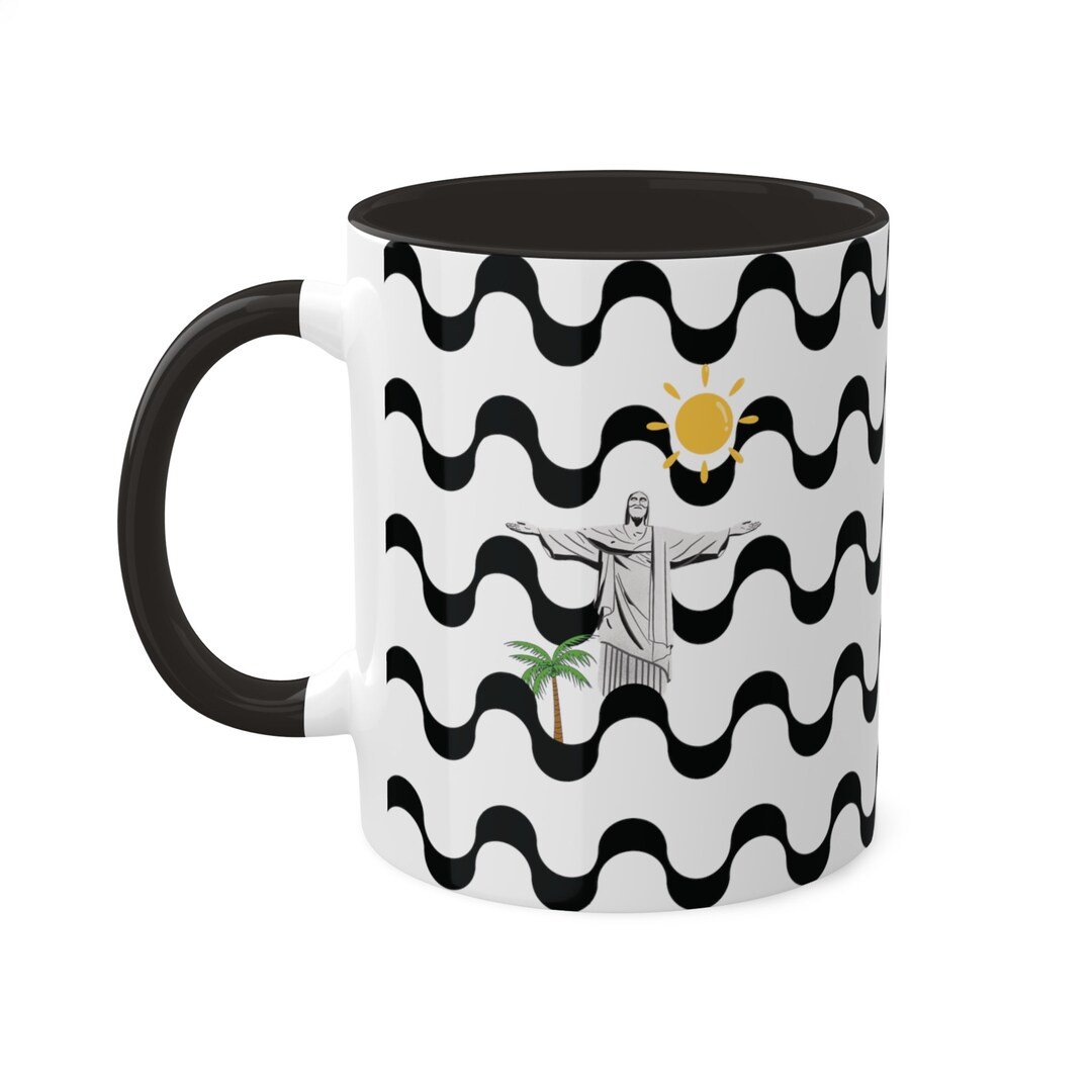 Rio De Janeiro Colorful Mugs | 11oz | Gift for Brazilians | Brazil ...