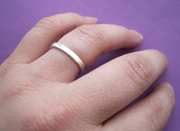 Sterling Silver Inner Hidden Message Custom Ring - Etsy