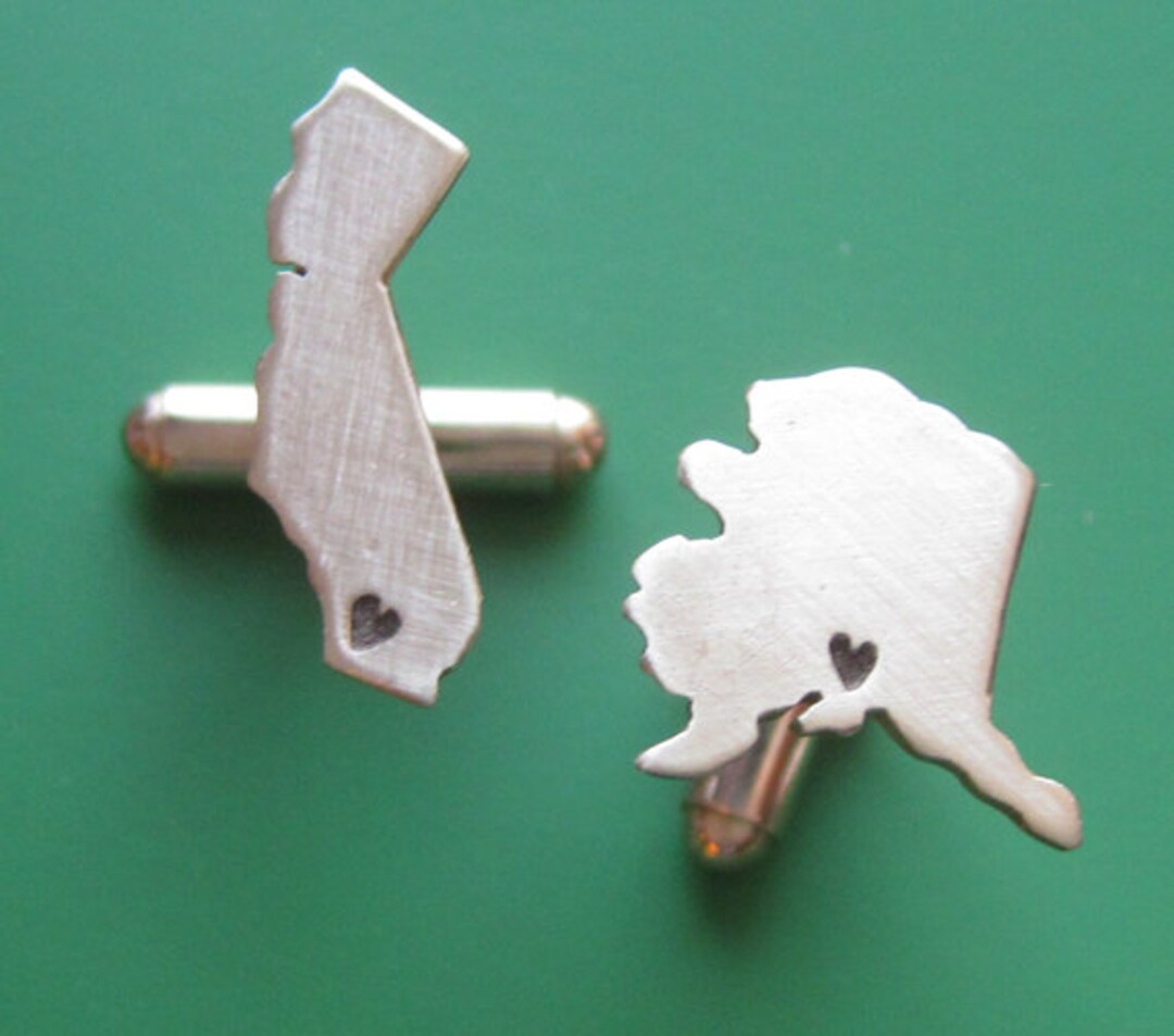 Custom Shape Cufflinks - Etsy