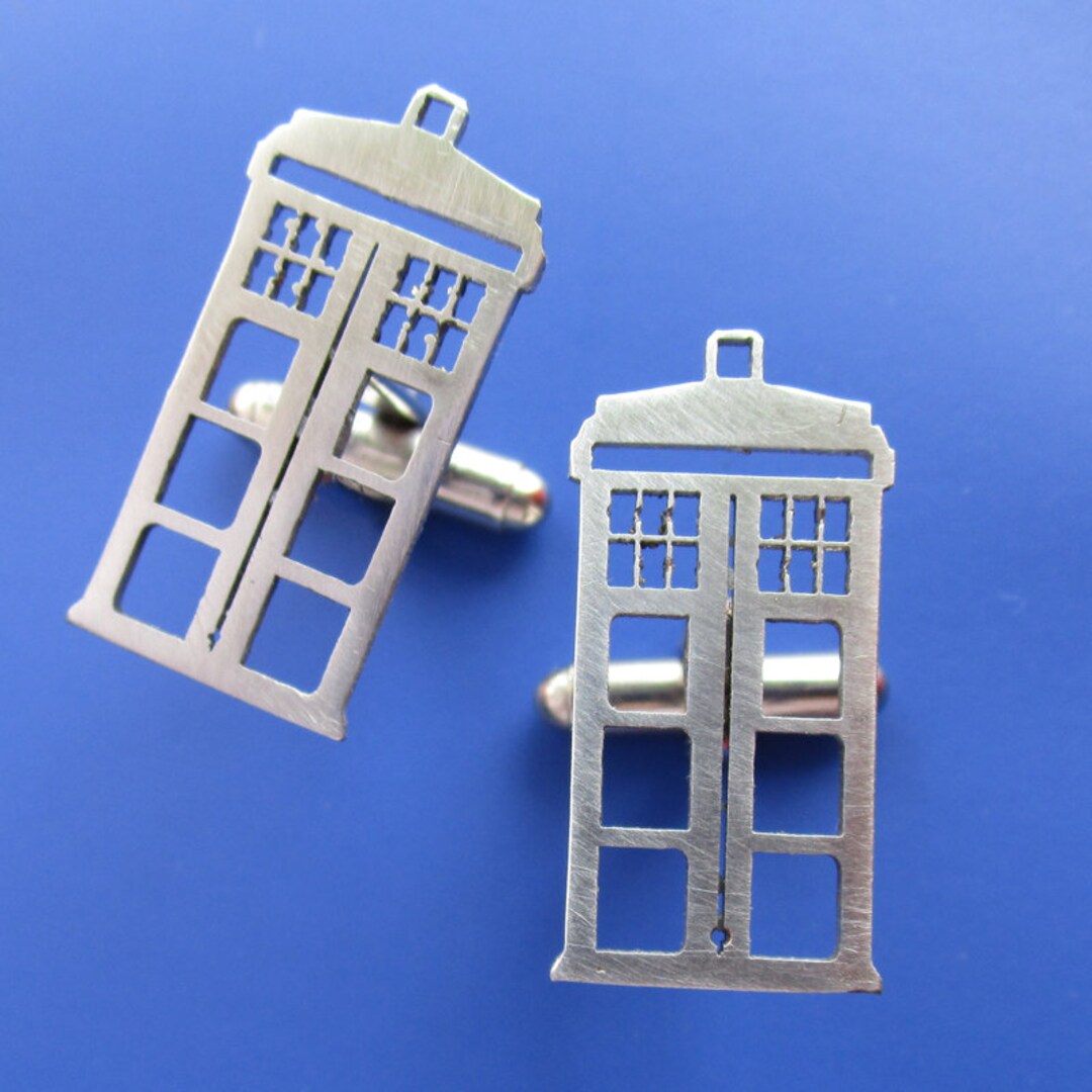 Dr Who Tardis Cufflinks - Etsy