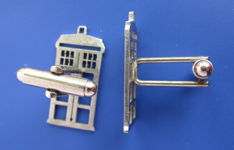 Dr Who Tardis Cufflinks - Etsy