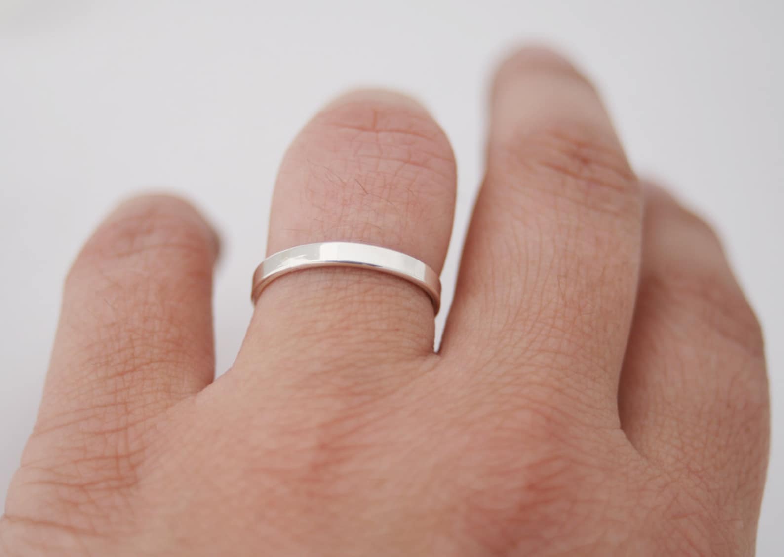 Thin Inner Message Custom Ring - Etsy