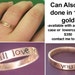 Sterling Silver Inner Hidden Message Custom Ring - Etsy