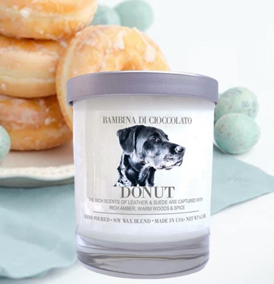 Personalised Scented Pet Candle Luxury Custom Pet Candle Dog Mom Candle ...