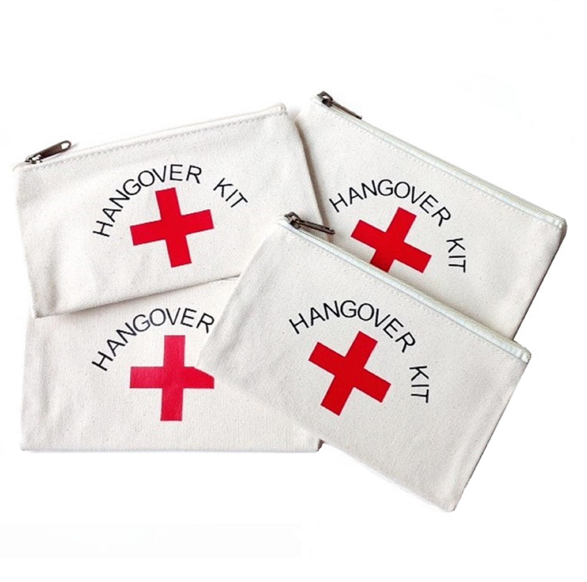 Hangover Kit Bag Canvas Hangover Kit Pouch Bachelorette - Etsy