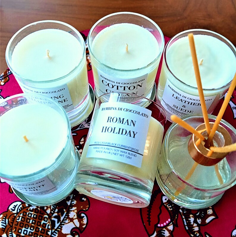 Roman Holiday Candle Fig and Almond Candle Luxury - Etsy