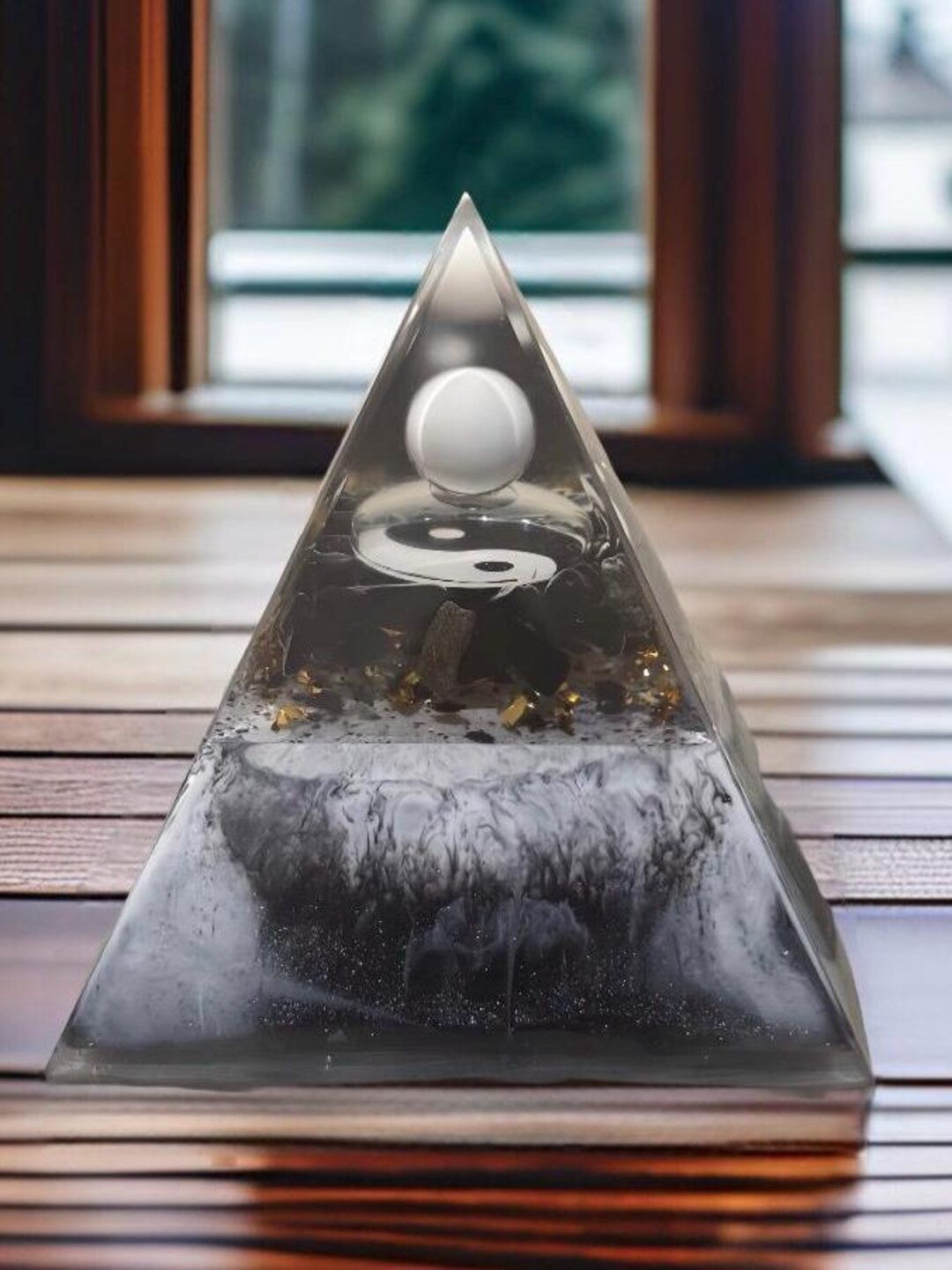 Orgone Pyramids With Natural Stones & Crystals | Protection, Healing ...