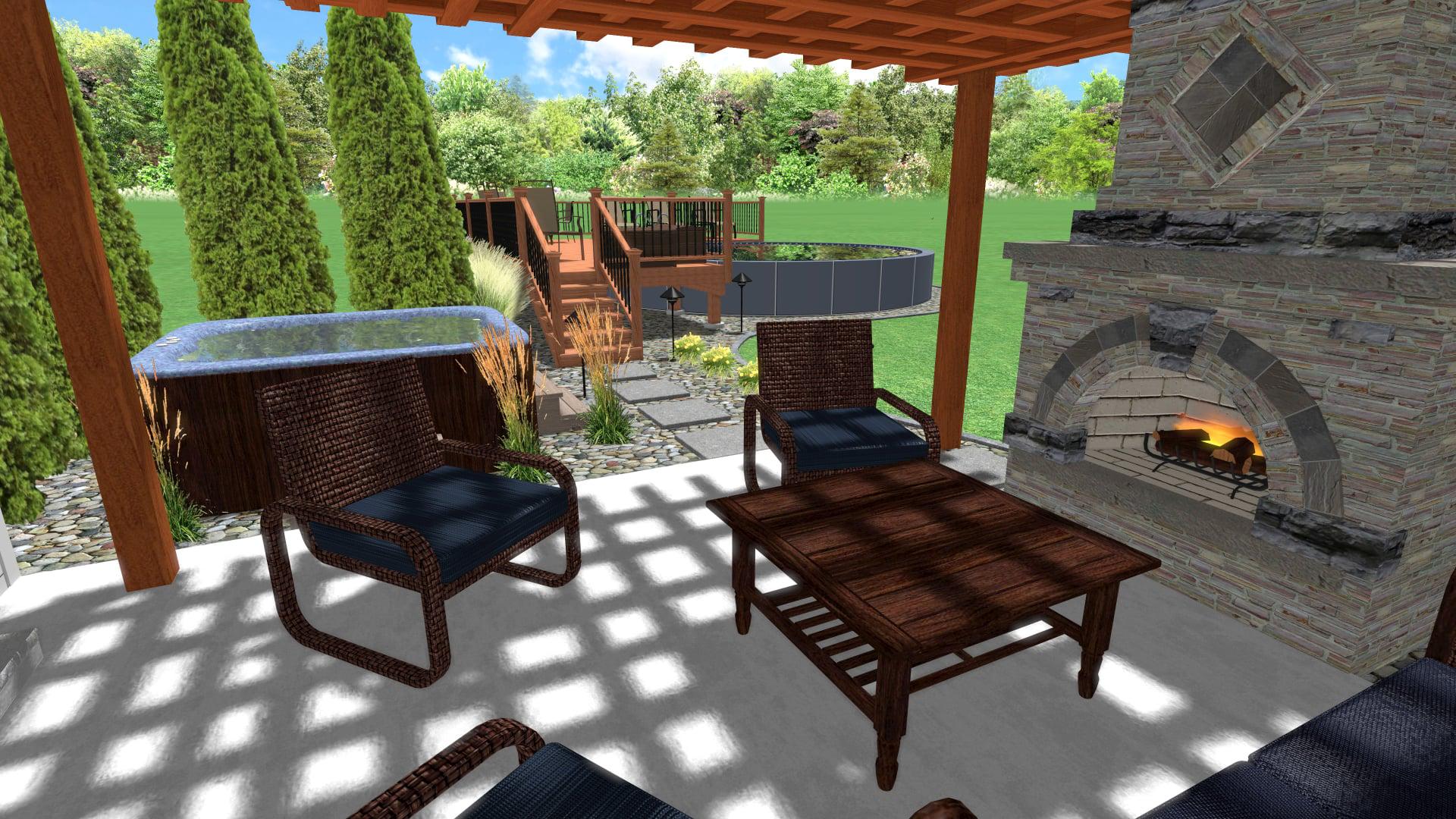 3D Landscape Design, 2D Landscape Design, Digital Download, Hardscape ...