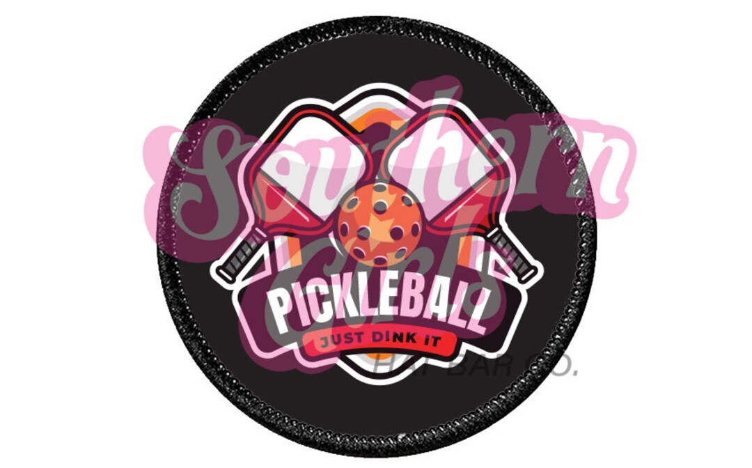 Pickleball Iron on Patch Trucker Hat, Trendy Trucker Hat, Iron on Patch ...