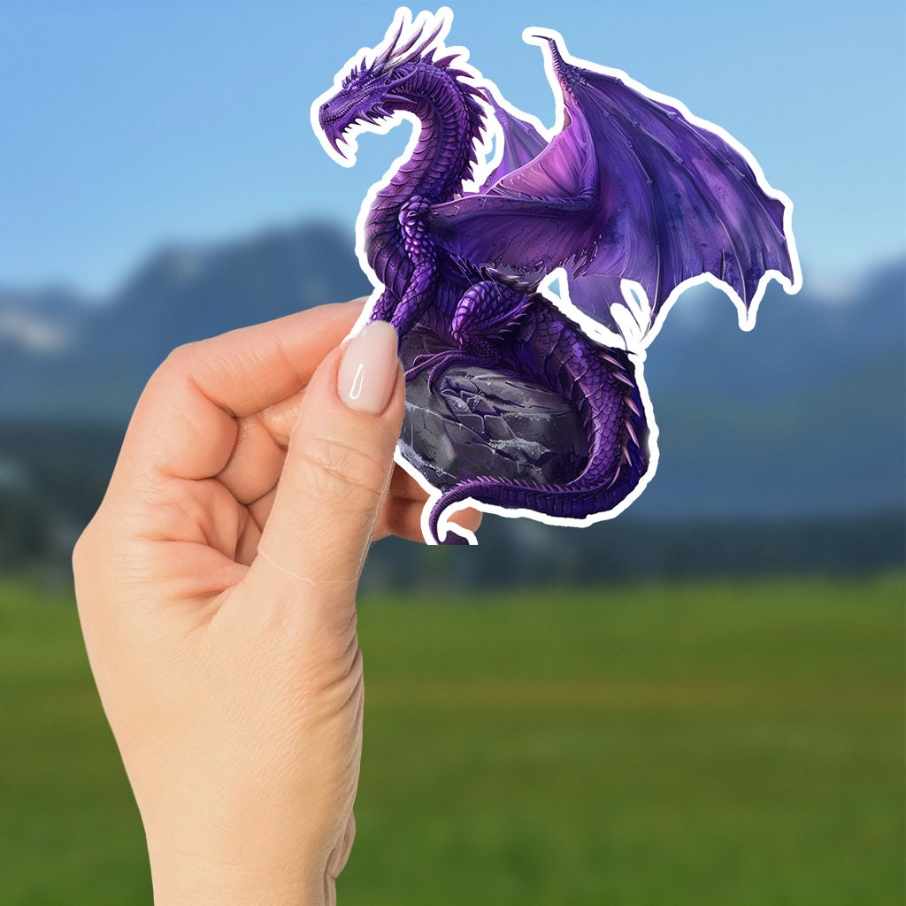 Majestic Dragon Stickers, Fierce Dragon Clipart Stickers, Dragon Fire Sticker , Reading ...