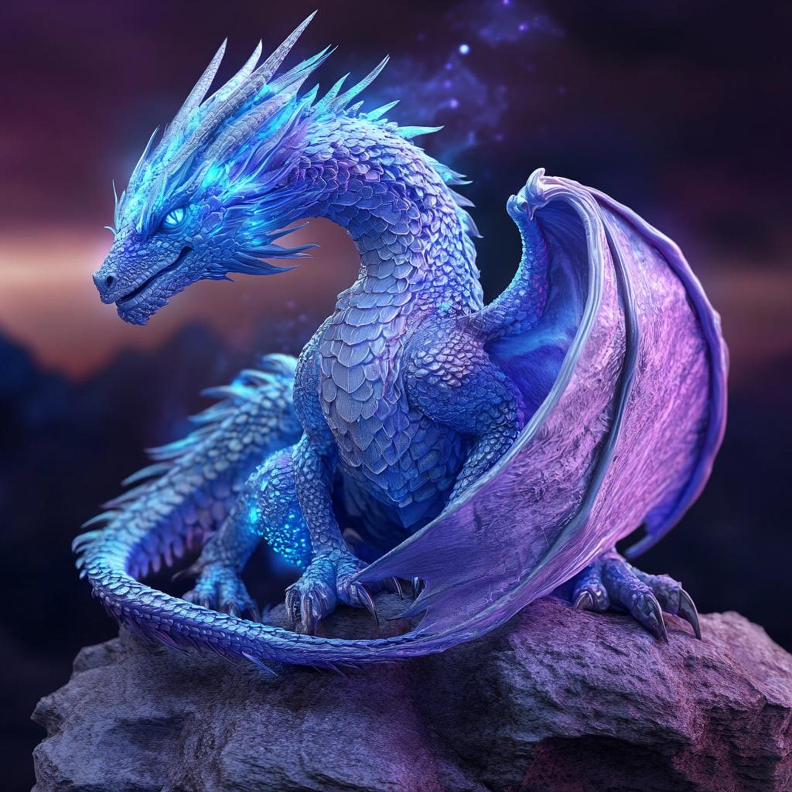 Majestic Dragon Stickers, Fierce Dragon Clipart Stickers, Dragon Fire Sticker , Reading ...