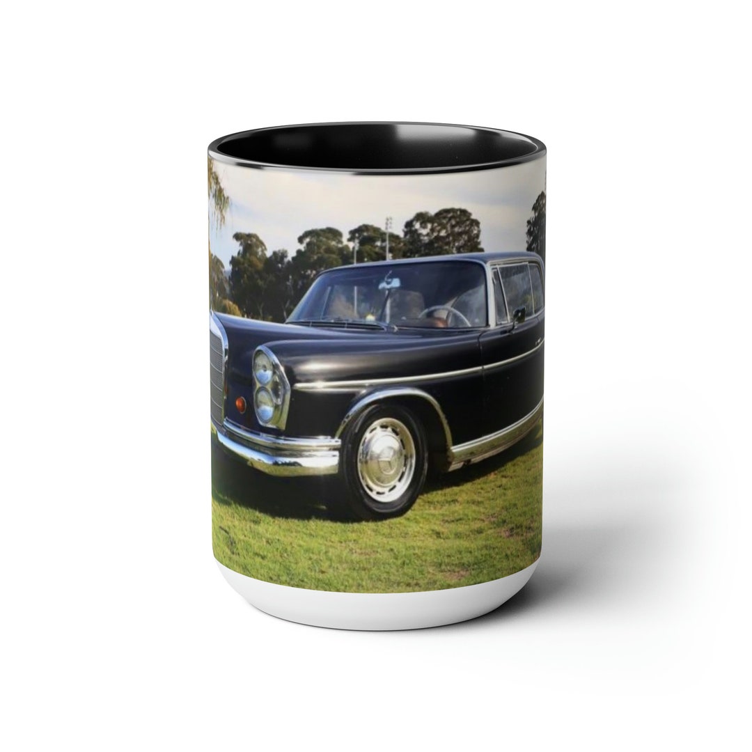 Two-tone Mercedes Benz 220SE Coffee Mugs, 15oz - Etsy