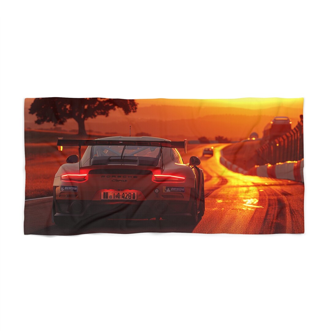 Porsche 911 GT3 RS Beach Towel - Etsy