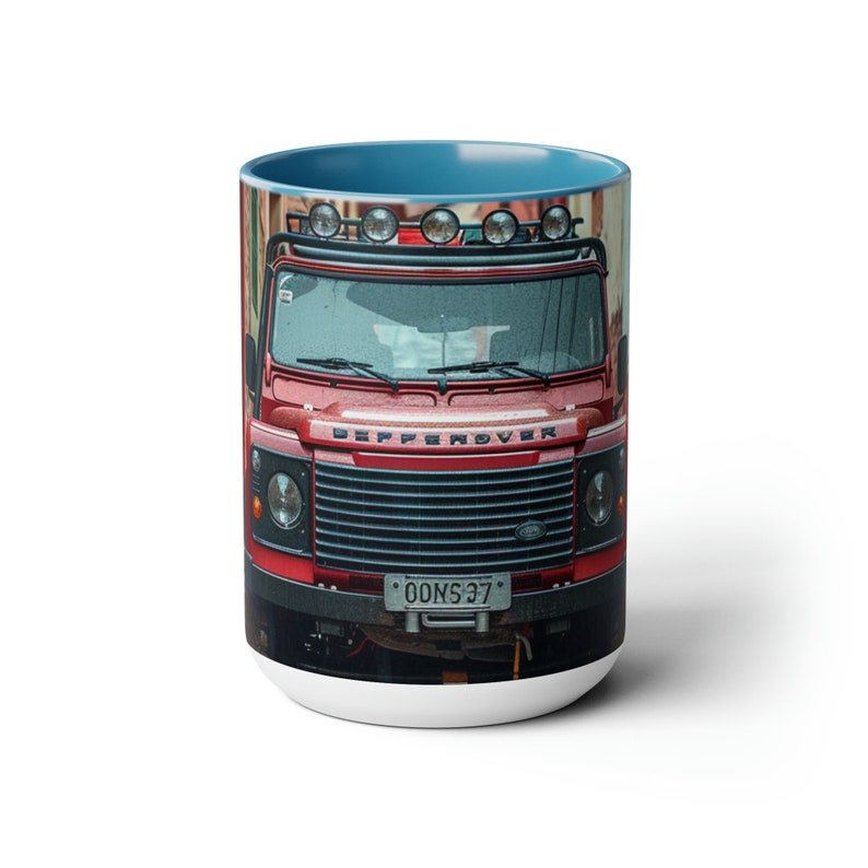 Two-tone Land Rover Defender 90 Coffee Mugs, 15oz - Etsy