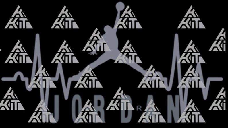 Air Jordan 4“wet Cement” Sneaker Match Tees "jordanheartbeat" PNG File ...