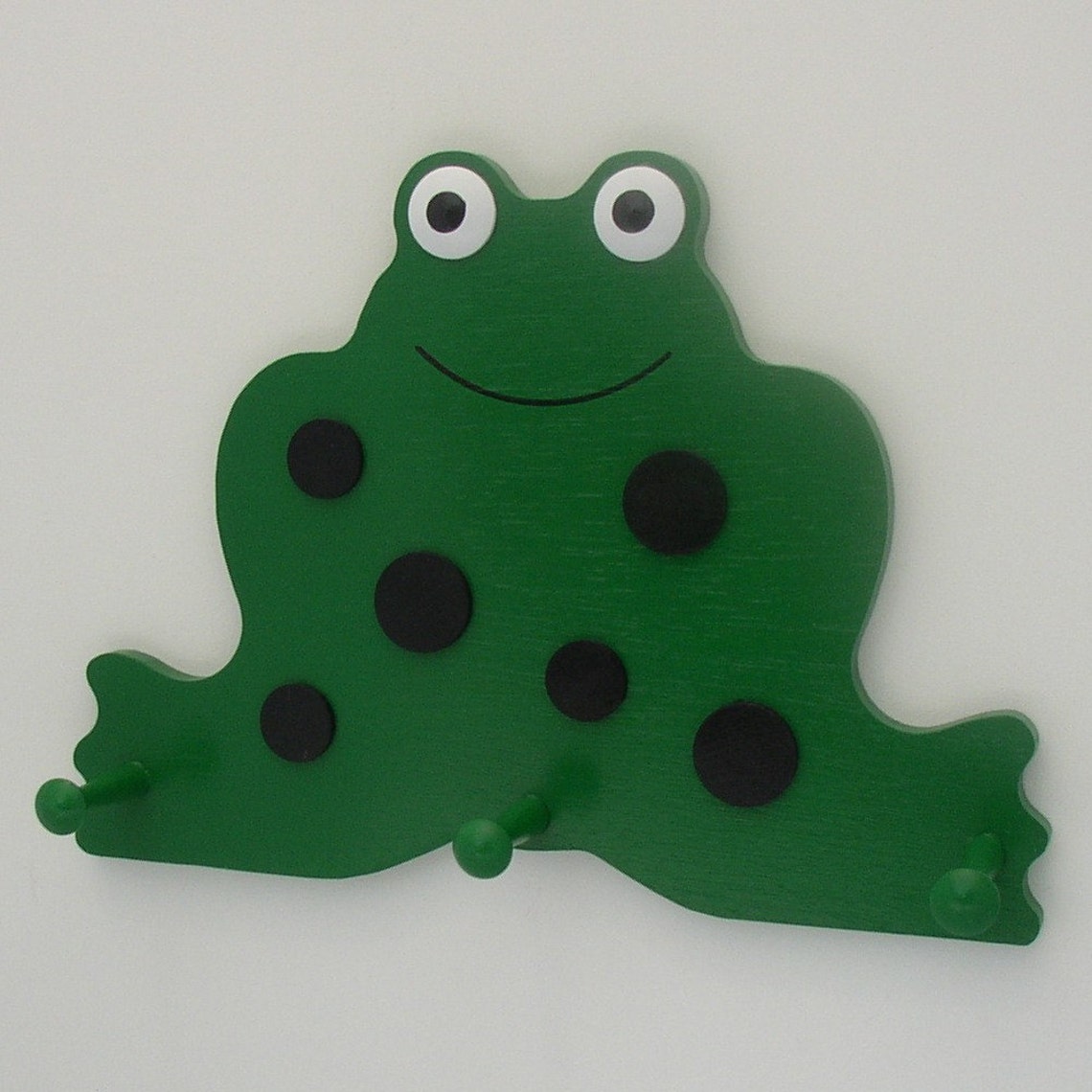 Froggie Frog Wall Peg Rack - Etsy