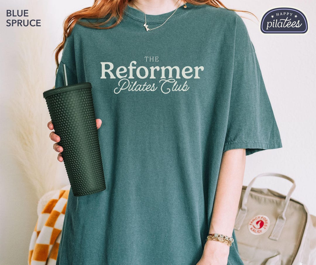 Reformer Pilates Club T-shirt | Reformer Pilates Shirt, Pilates Gift ...