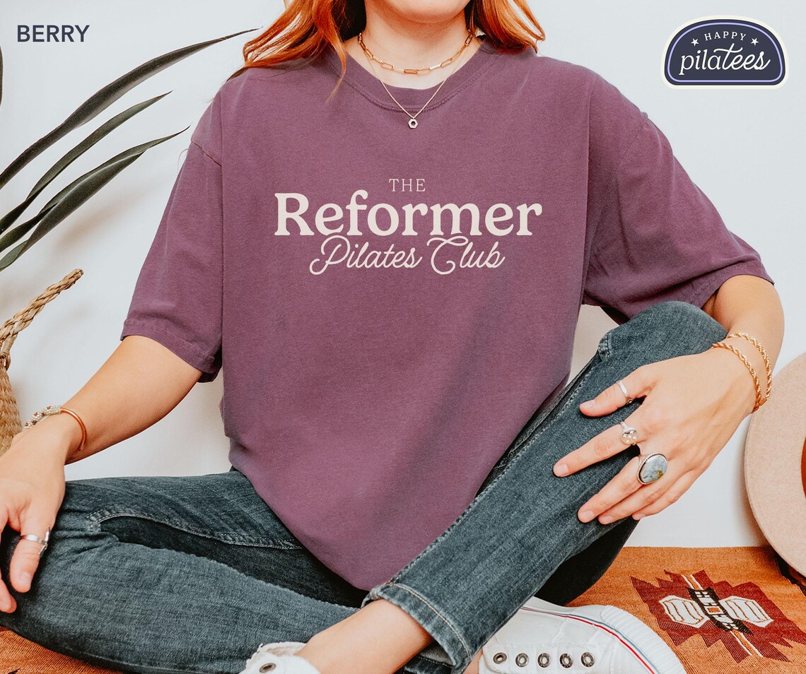 Reformer Pilates Club T-shirt | Reformer Pilates Shirt, Pilates Gift ...