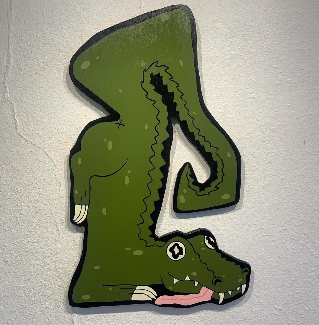 Gator Wood Cut Out - Etsy