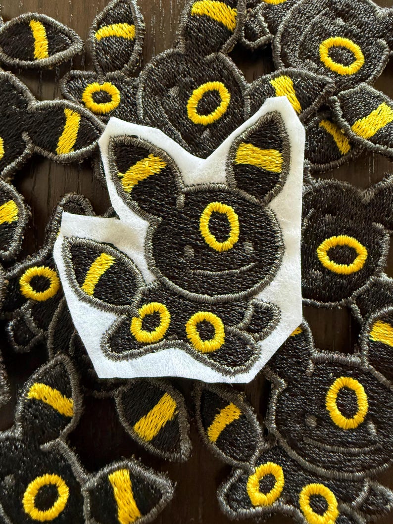 Ditto/eeveelutions Embroidery Iron-on Patches - Etsy