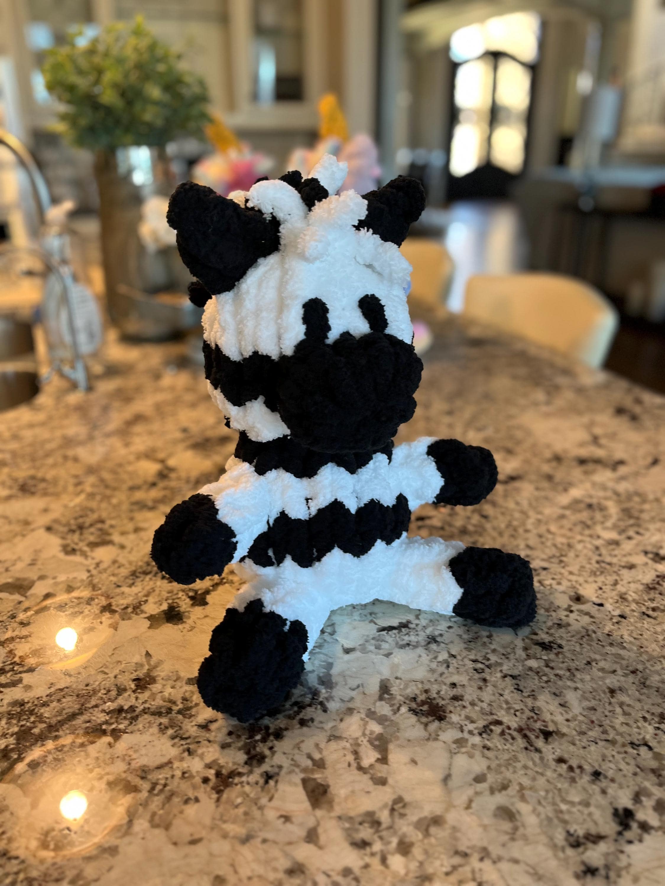 Chunky Knit Zebra - Etsy