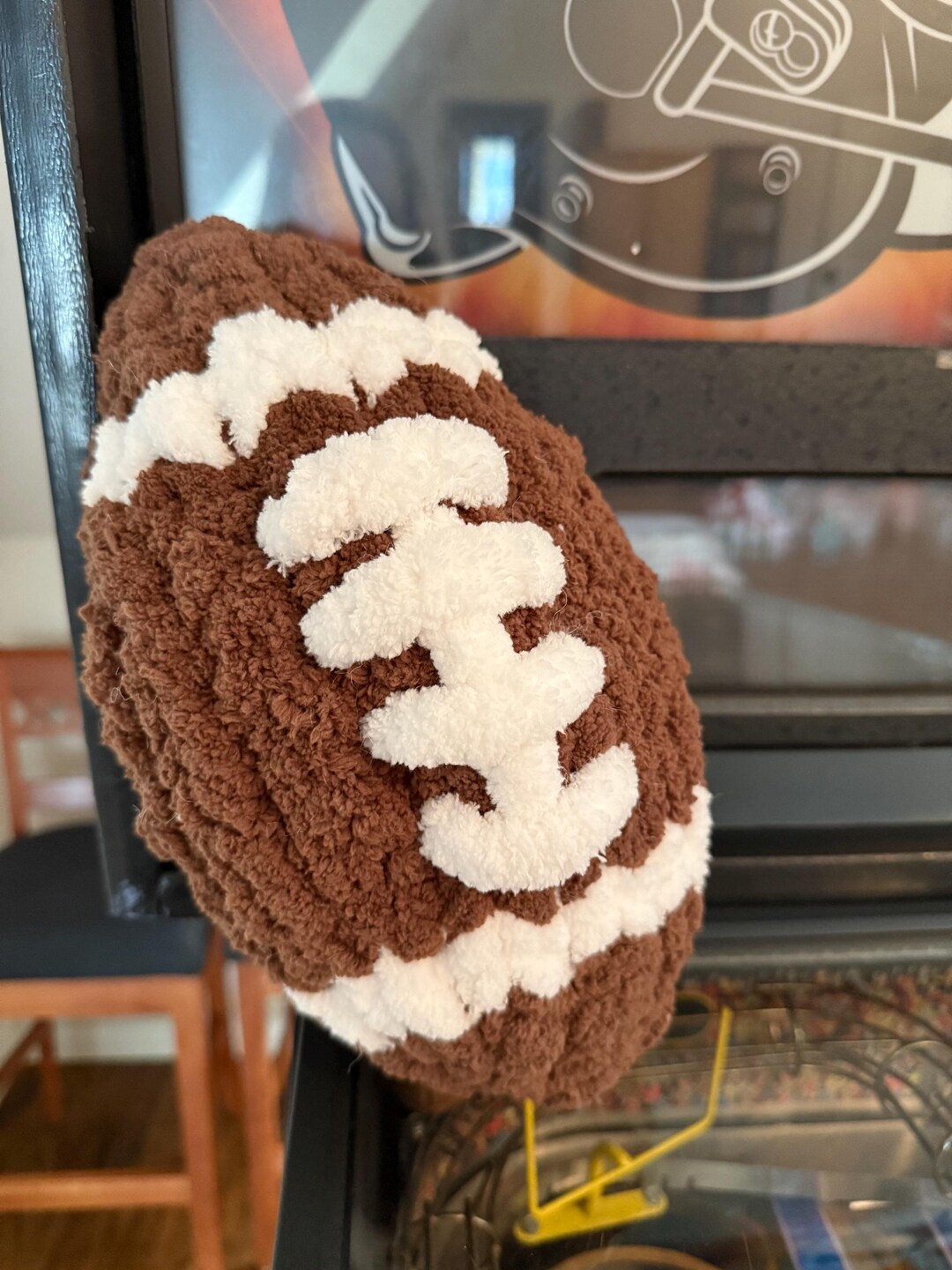 MINI Football Pattern and Video Tutorial - Chunky Knit - Etsy