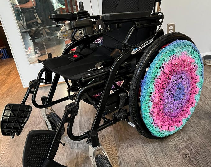 Handmade Crochet Wheelchair Bling Covers - Etsy