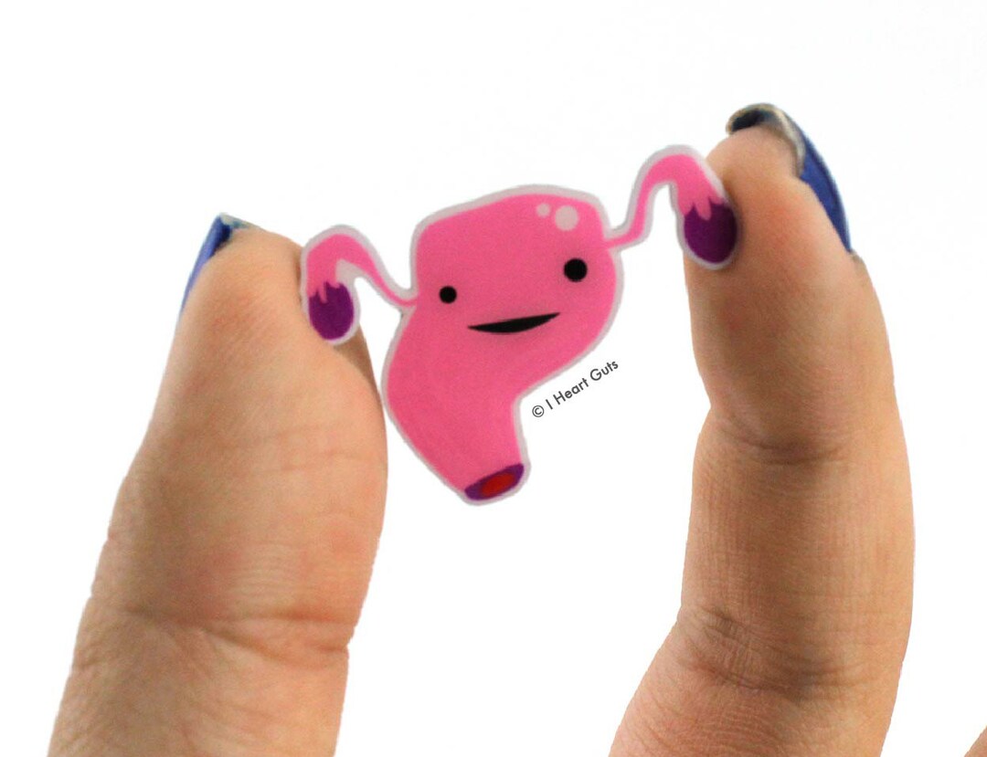 Uterus Pin Cute Womb Kawaii Pins, Uterine Surgery, Reproductive Health, Gyno Labor Midwife ...