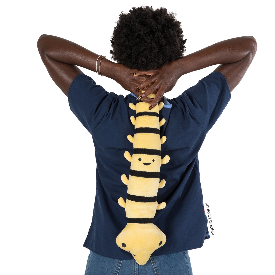 Spine Plushie Got Your Back I Heart Guts | Flexy Spinal Column Pillow ...