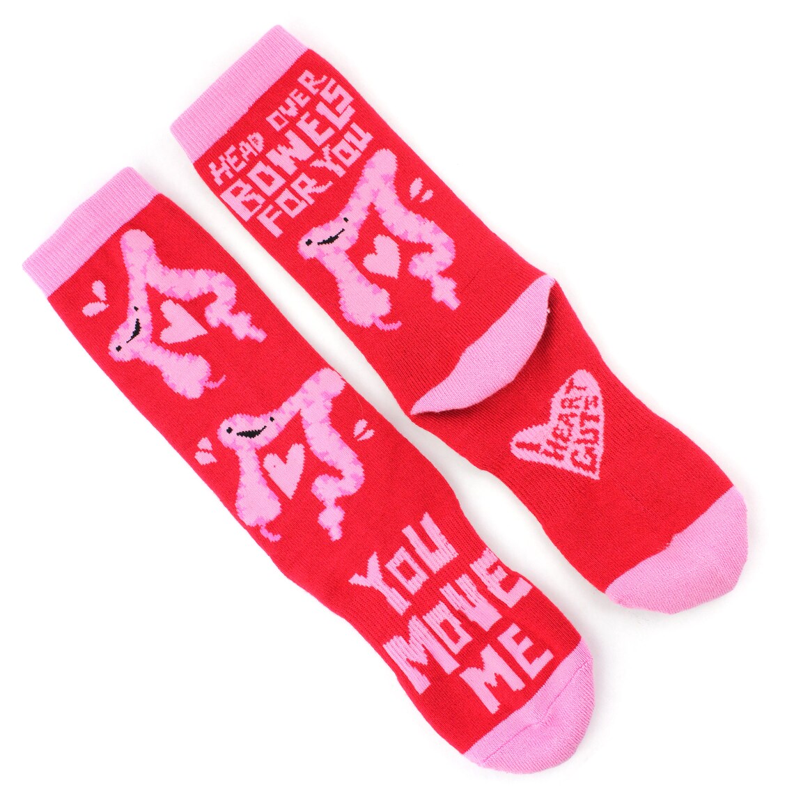 Colon Socks I Heart Guts Cute Organs, Comfy Stylish Support for Colon ...