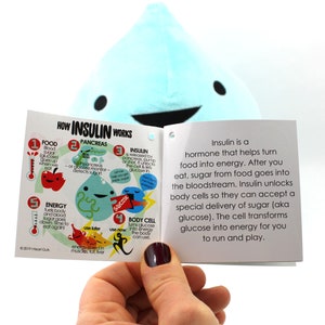 Insulin Plushie | I Heart Guts Plush Organ Diabetic T1D Gift Diabetes ...