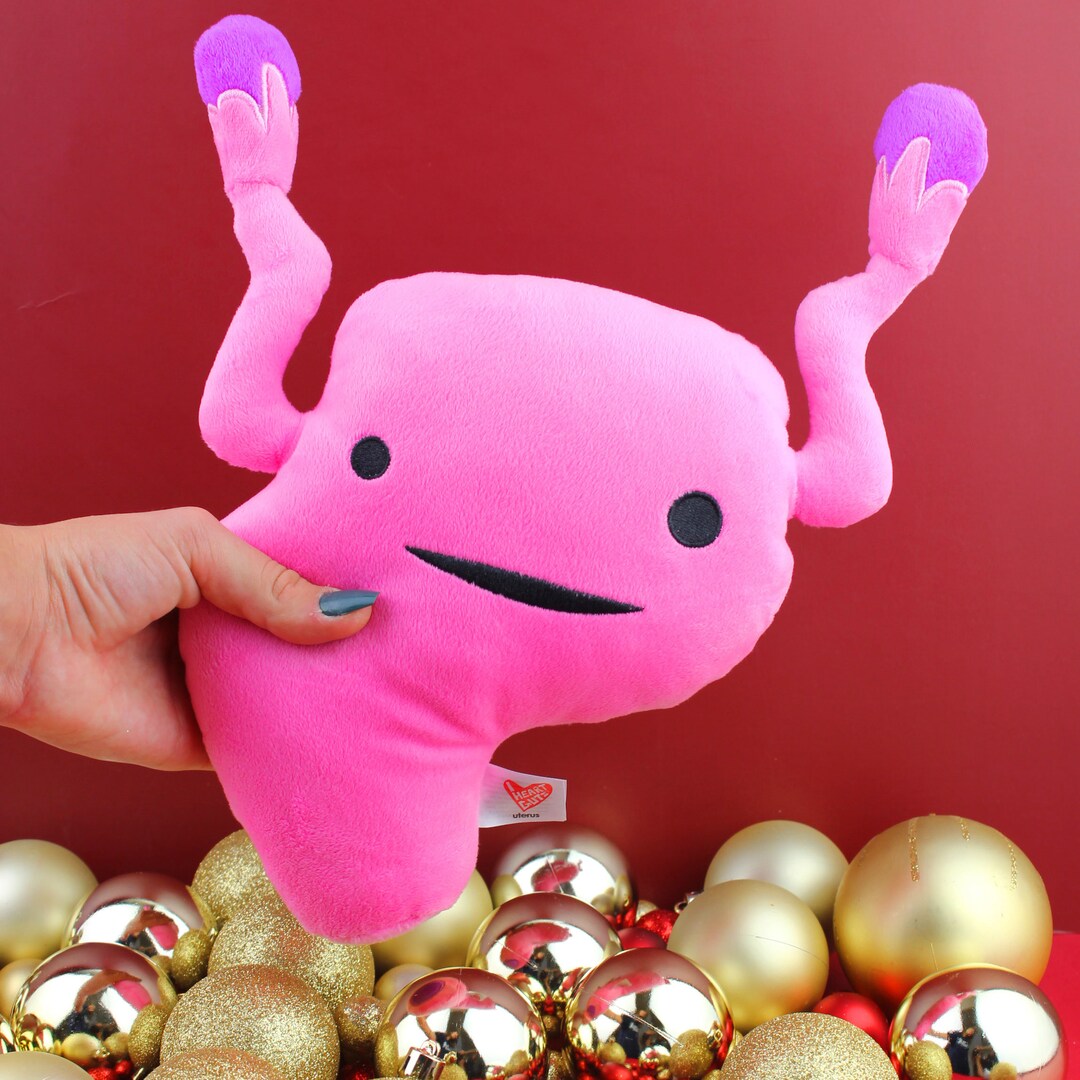 Uterus Plushie Womb Service I Heart Guts Plush Organ Get Well ...