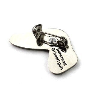 Pancreas Enamel Lapel Pin | Cute Diabetic Pins, T1D Diabetes Awareness ...