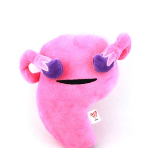 Uterus Plushie Womb Service I Heart Guts | Plush Organ Get Well Mother ...