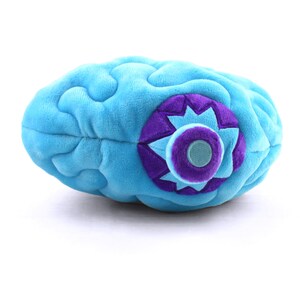Brain Plushie | Neuroscience Gift, Mental Health Stuffed Toy Pillow - Etsy