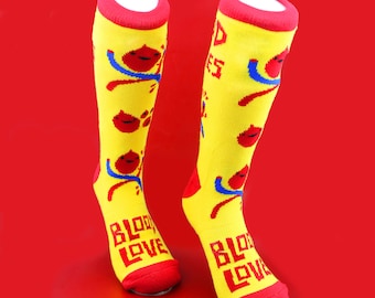 Colon Socks I Heart Guts Cute Organs, Comfy Stylish Support for Colon ...