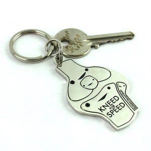 Knee Surgery Keychain | Kneed for Speed Get Well Knee Replacement Gift ...