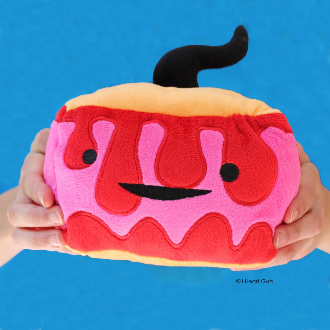 In the Flesh | I Heart Guts Plush Organ Dermatology Stuffed Toy Cute ...