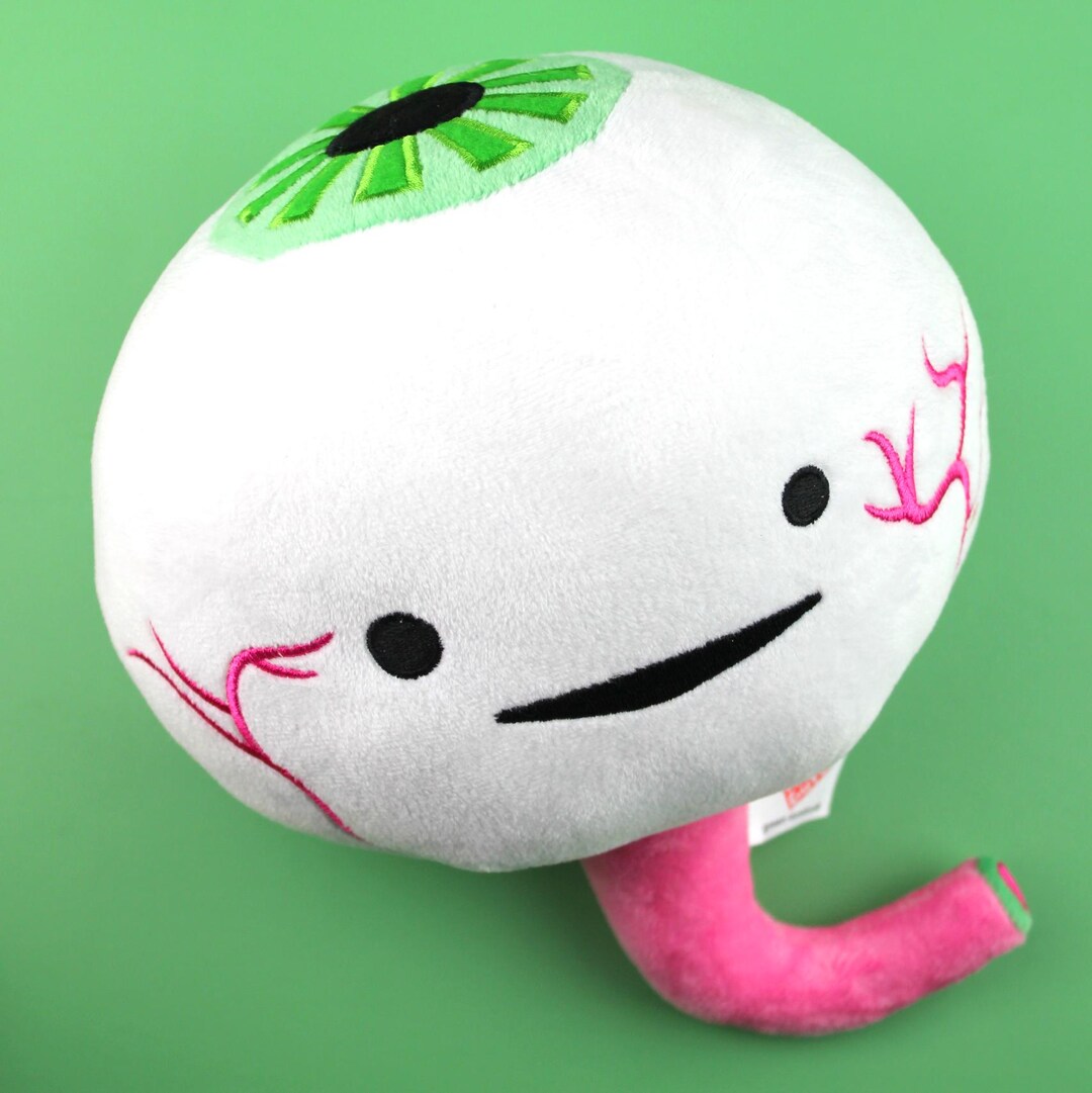 Green Eyeball Plushie - I Heart Guts Eye Surgery Optometry Student ...