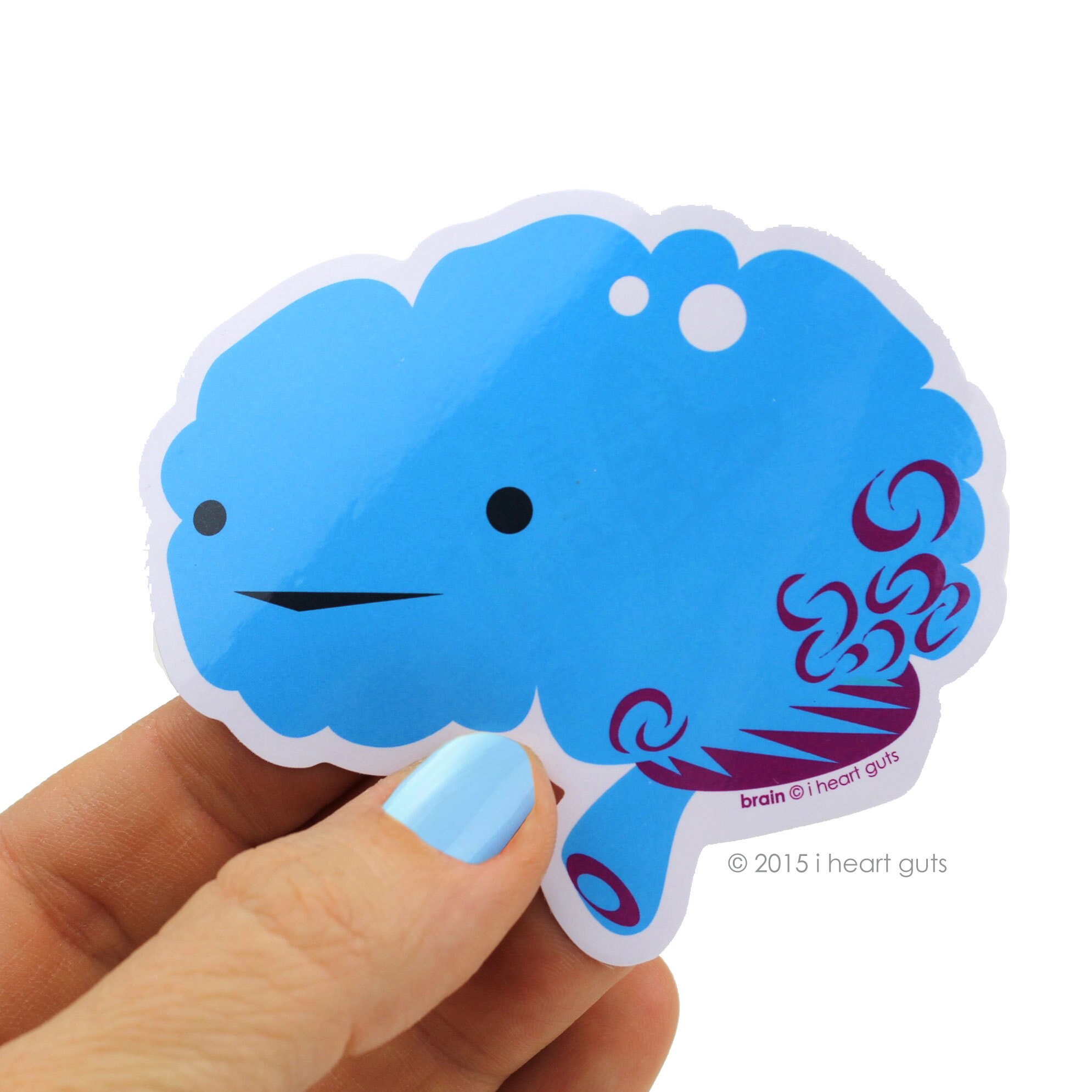 Giant Guts Sticker Set 15 Cute Organ Vinyl 3 Stickers Human Body ...