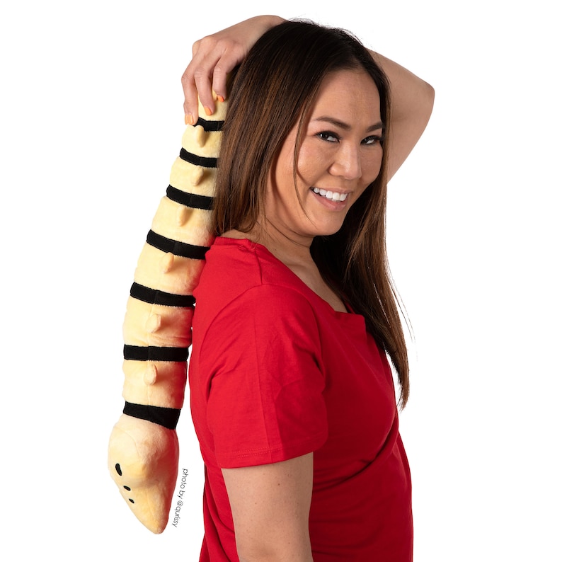 Spine Plushie Got Your Back I Heart Guts | Flexy Spinal Column Pillow ...