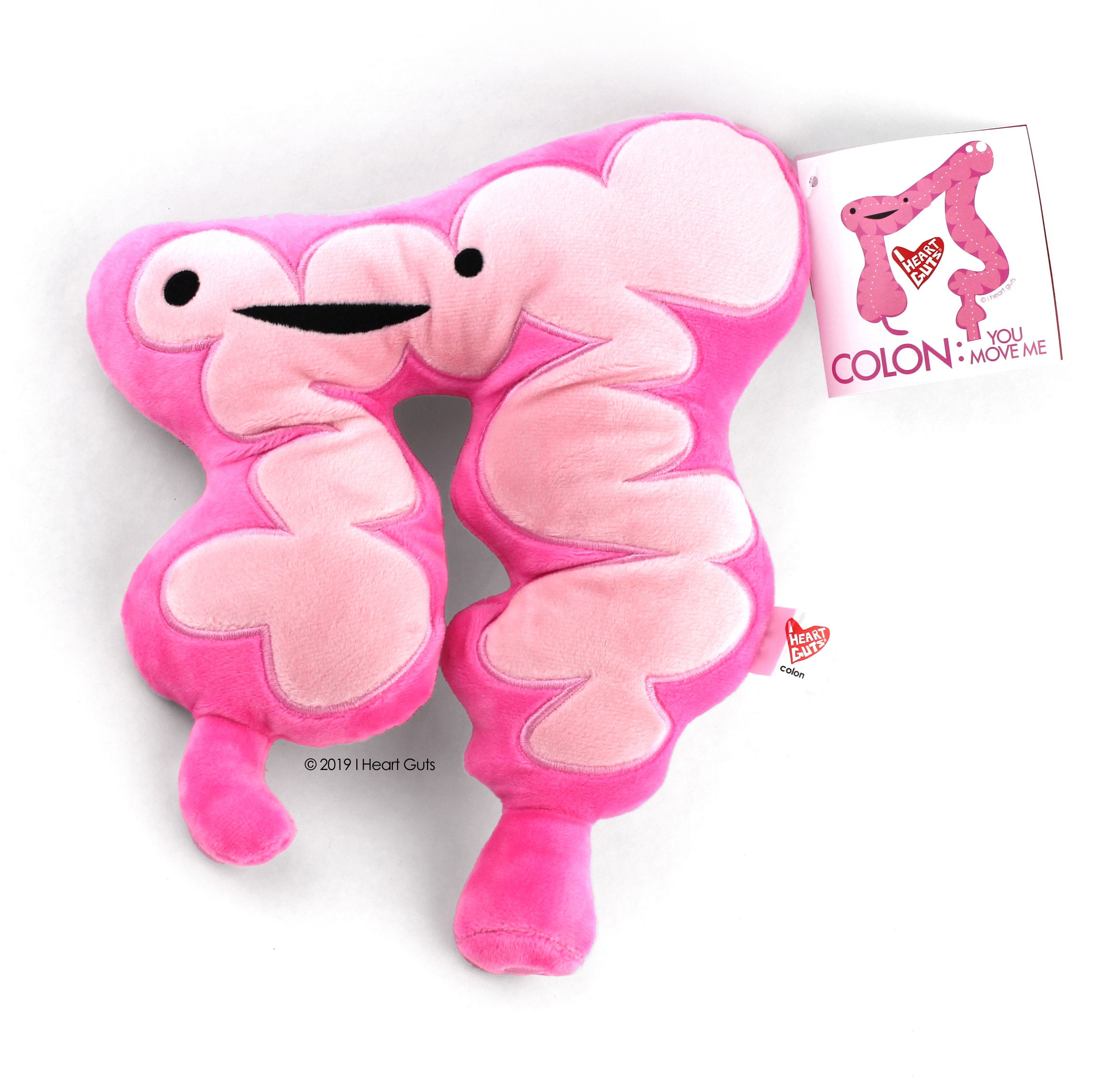 Colon Plushie You Move Me I Heart Guts Organ Stuffed Toy Pillow Surgery ...