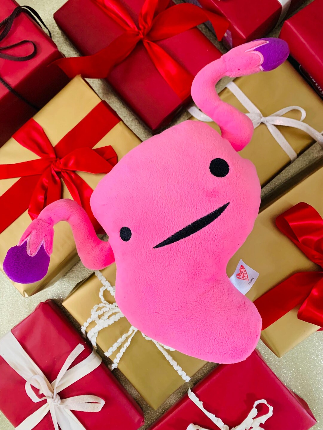 Uterus Plushie Womb Service I Heart Guts Plush Organ Get Well Period ...