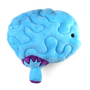 Brain Plushie | Neuroscience Gift, Mental Health Stuffed Toy Pillow - Etsy
