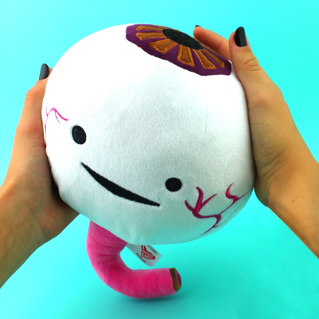 Brown Eyeball Plushie - I Heart Guts Eye Surgery Optometry Student ...
