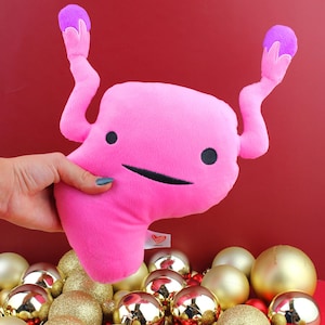 Uterus Plushie Womb Service I Heart Guts | Plush Organ Get Well Mother ...