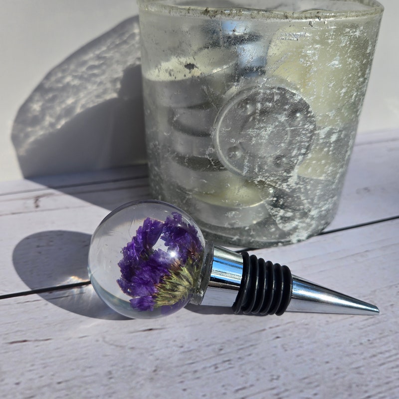 Flower Wine Stopper - Etsy