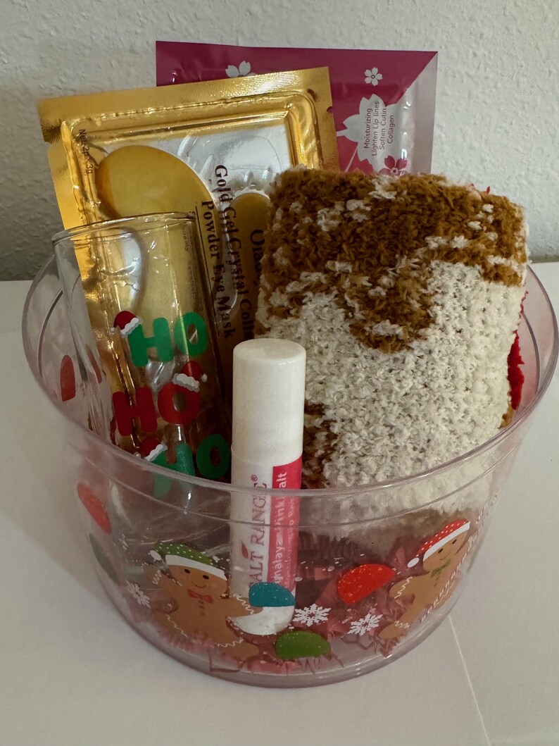 Mini Gift Basket, Gingerbread Gift Basket, Gift Ideas for Her ...