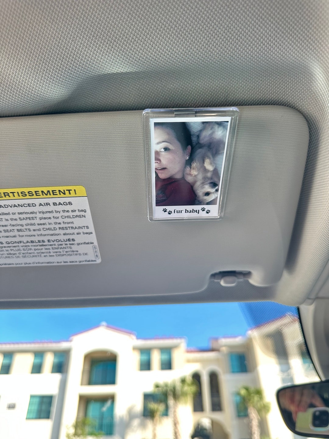 Polaroid Visor Photo, Car Photo, Car Visor Picture, Mother's Day Gift ...